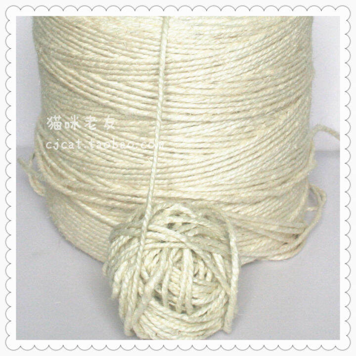DIY sisal rope export cat climbing frame special diameter 4mm 6mm 50 1 bundle full of 88 postage ...