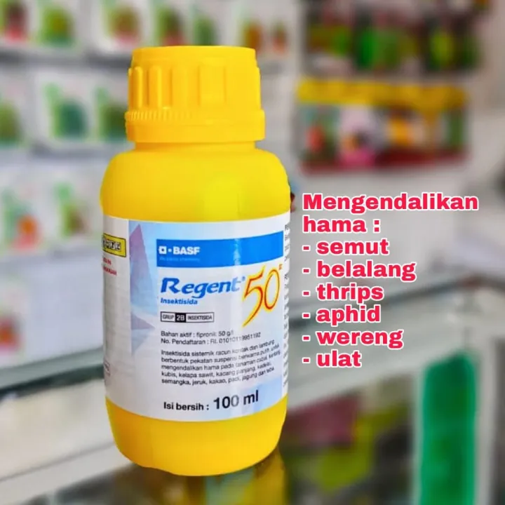 O BASF - insektisida REGENT 50 SC isi 100 ml - obat hama thrips, obat ...