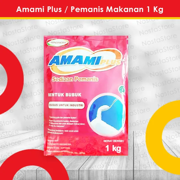 Amami Plus / Amamiplus / Pemanis Makanan / Pemanis Buatan Ajinomoto 1Kg ...