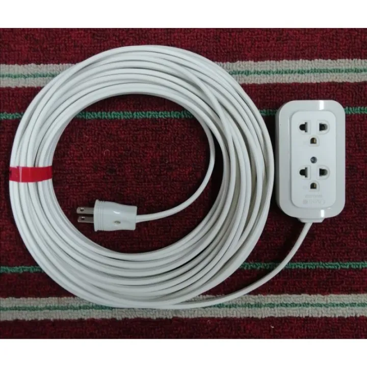 Pure Copper Wire Extension Cord Set 5M/10M/15M/20M | Lazada PH