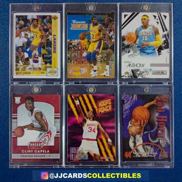 Magic Johnson, Carmelo Anthony, Clint Capela, Hakeem Olajuwon & Keith ...