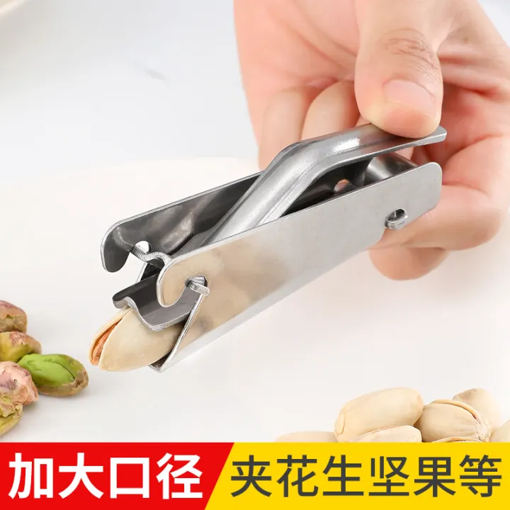 Stainless steel tool for peeling melon seeds and pulling peanuts, nut ...