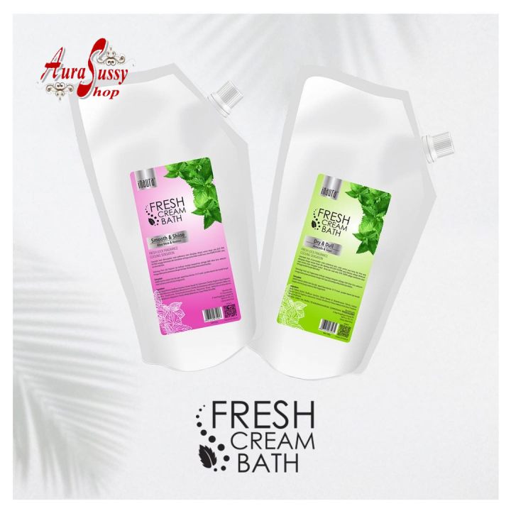 Inaura Fresh Creambath 1000ml [Bebas Lepek, Tahan Lama] | Lazada Indonesia