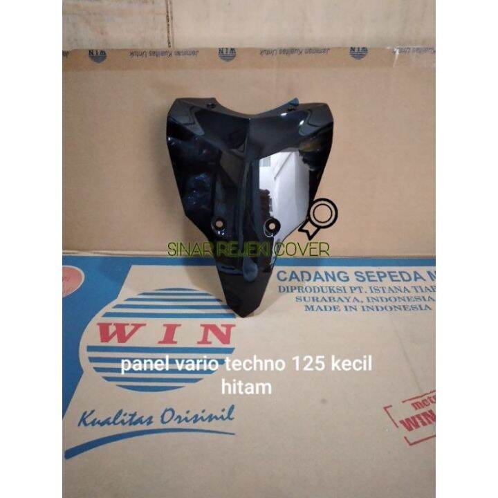 panel / dada plat no kecil vario techno 125 kzr bohlam non led hitam ...