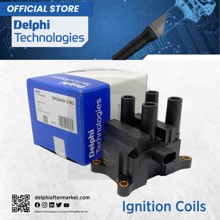 Delphi Ignition Coil for Ford Fiesta 1.5 2015-2018, Ecosport 2014-2018 GN10449 | Lazada PH