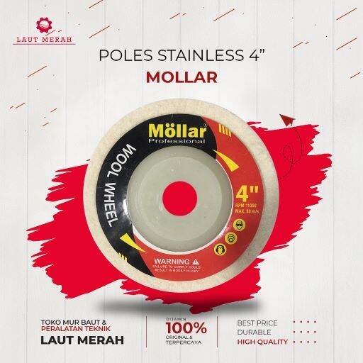 Wool Poles Gurinda 4" Grinding Wool Poles Stainless Steel 4 inch ...