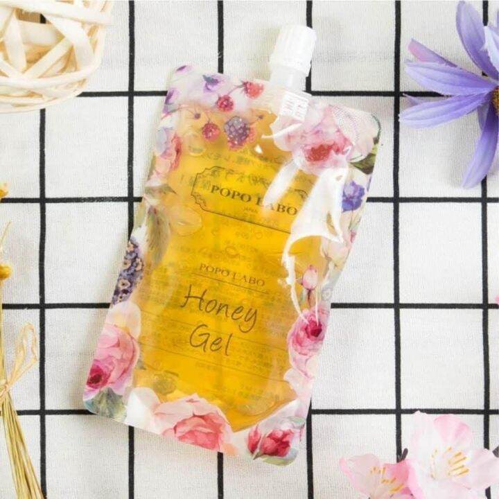 Popo Labo Wash Type Gel Mask Imported From Japan Added With Honey ...