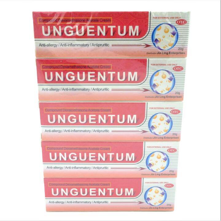 Jin Ling Unguentum Ointment (20g x 10 pcs) Bundle 皮炎平软膏 | Lazada PH