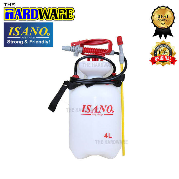 (4L/6L/8L)ISANO Garden Pressure Sprayer Adjustable spray nozzle ...