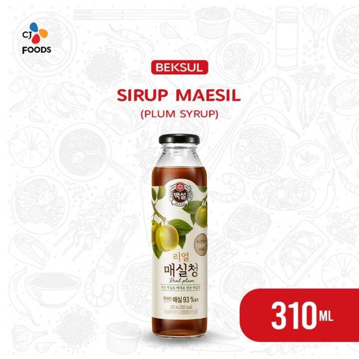 BEKSUL Sirup Maesil / Plum Syrup / Real Plum Sweet 310 ML | Lazada ...