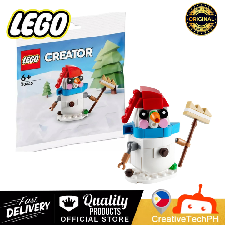 LEGO CREATOR 30645 LEGO® Creator Snowman 30645 | Lazada PH