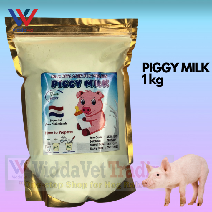 Viddavet Piggy milk for piglets Milk replacer Foster Milk Viddavet Piggy milk for piglets Milk ...