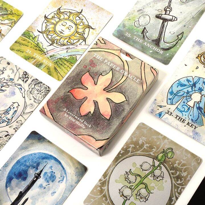The Paper Oracle Lenormand Deck Tarot Cards The Traditional Lenormand Deck For Beginners Full ...