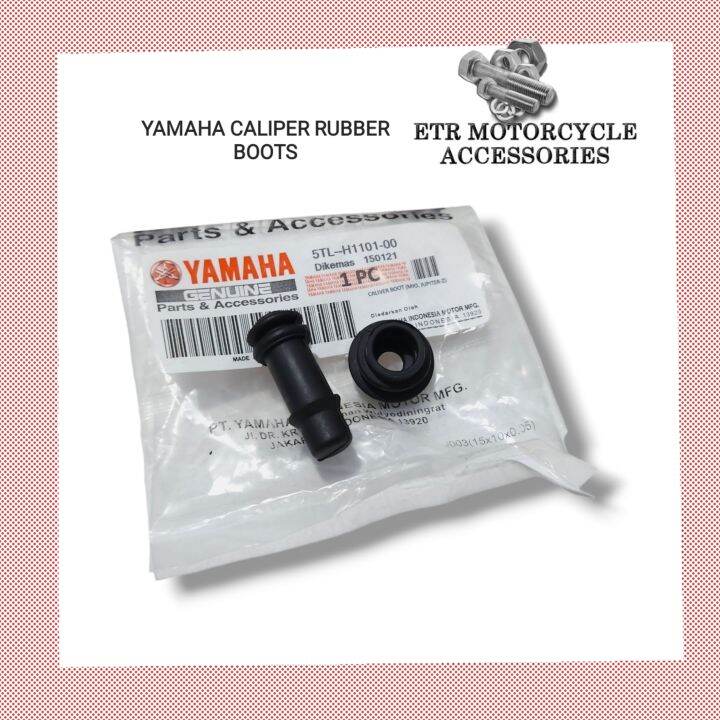 Durable Black Caliper Rubber Boots for Yamaha Sniper 135, 150, 155 V1 ...
