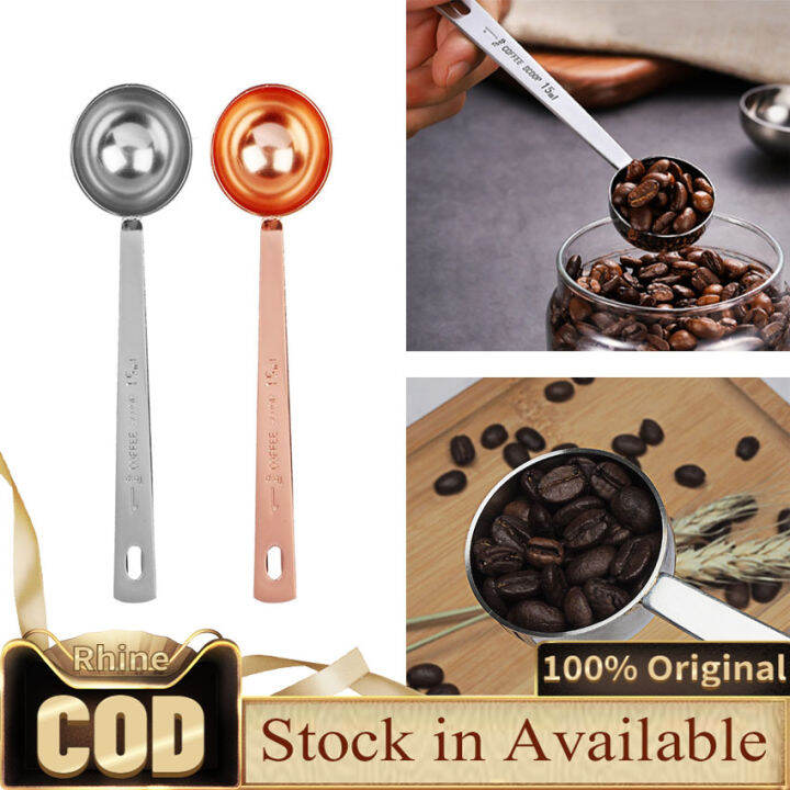 Coffee Scoops, 1 PC 15 ML (1 TPS) 304 Stainless Steel Coffee Spoons 1 ...