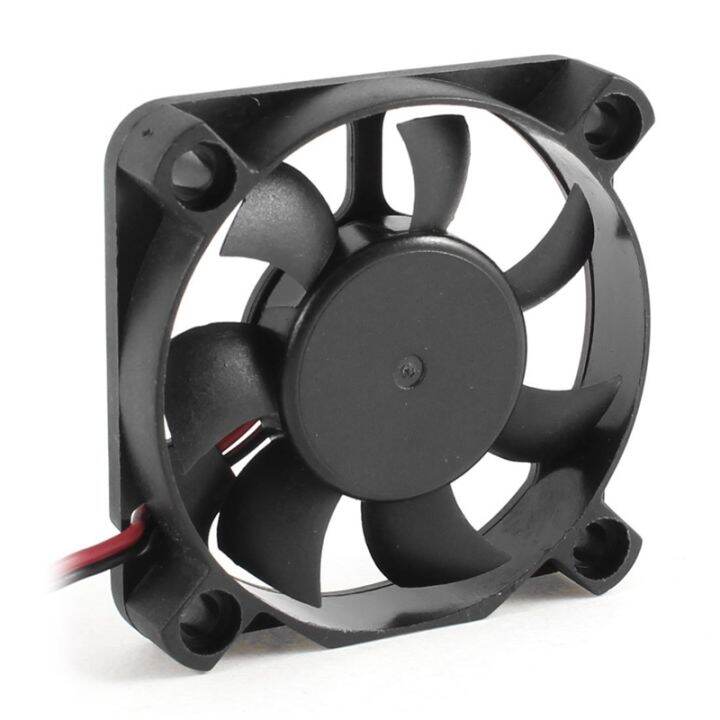 50mm x 10mm DC 12V 2-Pin Connector Computer Case Cooler Cooling Fan ...