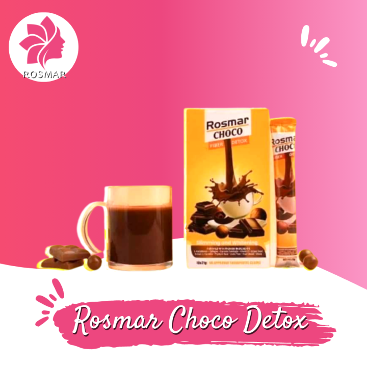 Rosmar's Detox Drink, Rosmar Choco Flavor, Original 100% Authentic (10 ...