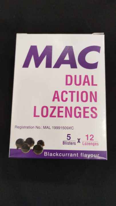 MAC Dual Action Lozenges 60's | Lazada