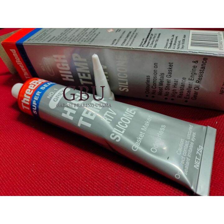 LEM THREEBOND SUPER SEALER NO.1 GREY 75gr ABU ABU RTV SILICONE 75 GR ...