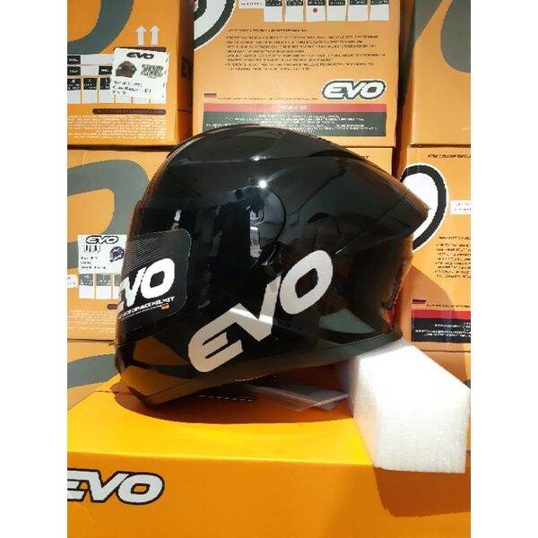 EVO HELMET SVX 02 Mono colors | matte black / matte grey / glossy black ...