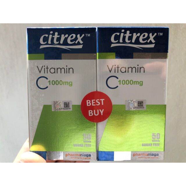 CITREX VITAMIN C 1000mg 50'SX2 | Lazada