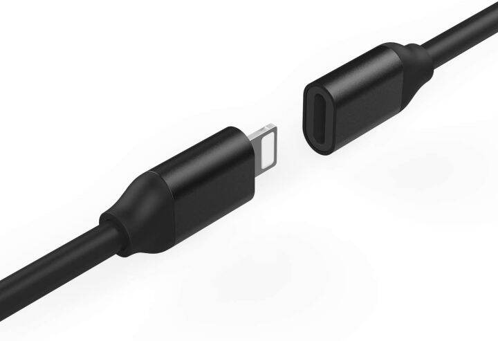 50cm/1m/2m iphone Lightning Male to Female Extension Cable Extender ...