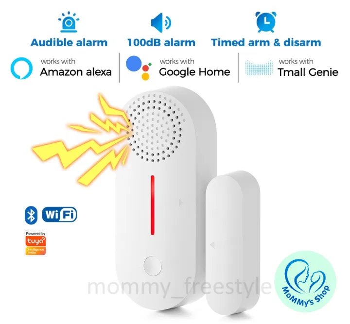 Tuya Door Sensor ส่งเสียงได้ เซนเซอร์ตรวจจับความเคลื่อนไหวอัจฉริยะ ติด ...