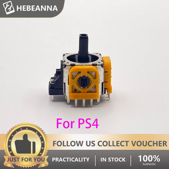 hebeanna For PS5/PS4 3D Analog Sensor Module Controller Joystick Axis Analog Thumb Sticks ...