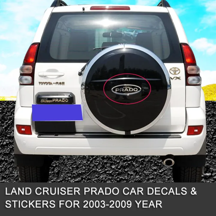 fit for Badao land cruiser Prado refitting special spare tire sticker ...