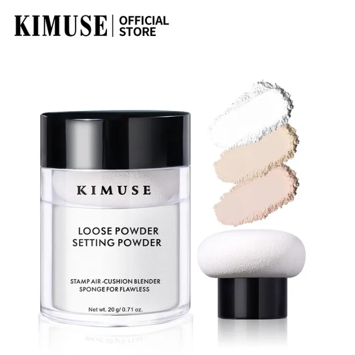 KIMUSE Mushroom Head Stamp Oil Control Loose Setting Powder | Lazada PH