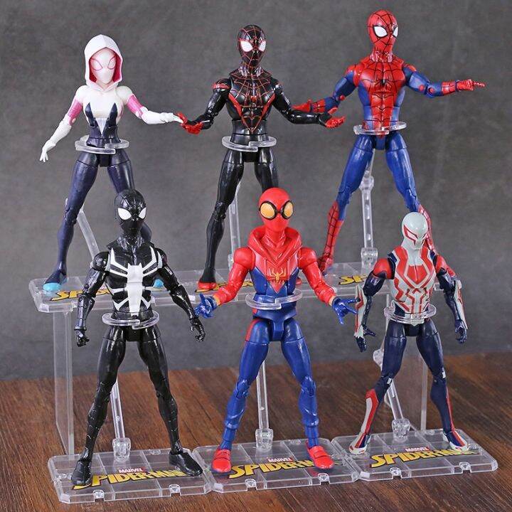 Spiderman Into the Spider Verse Miles Morales Gwen Stacy Spider Man ...
