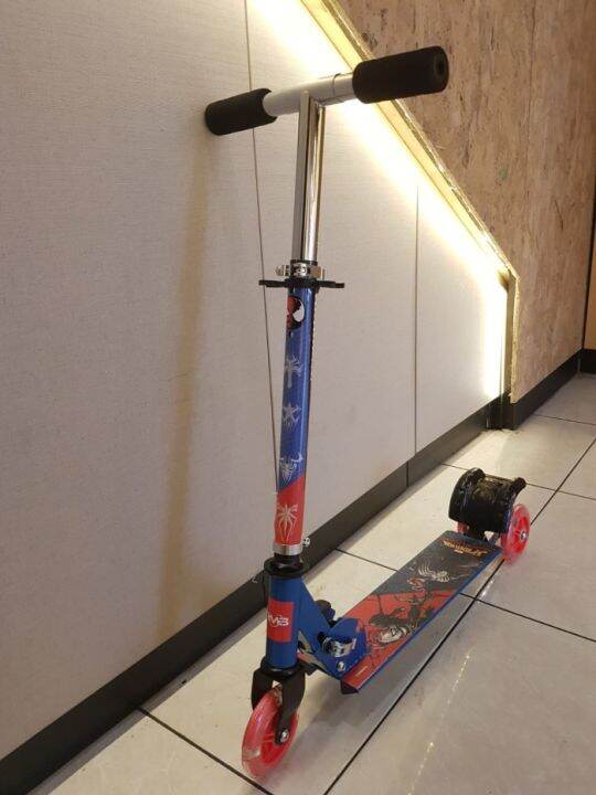 RMB Scooter / Skuter Roda Tiga 3KS New Edition - Spiderman | Lazada ...