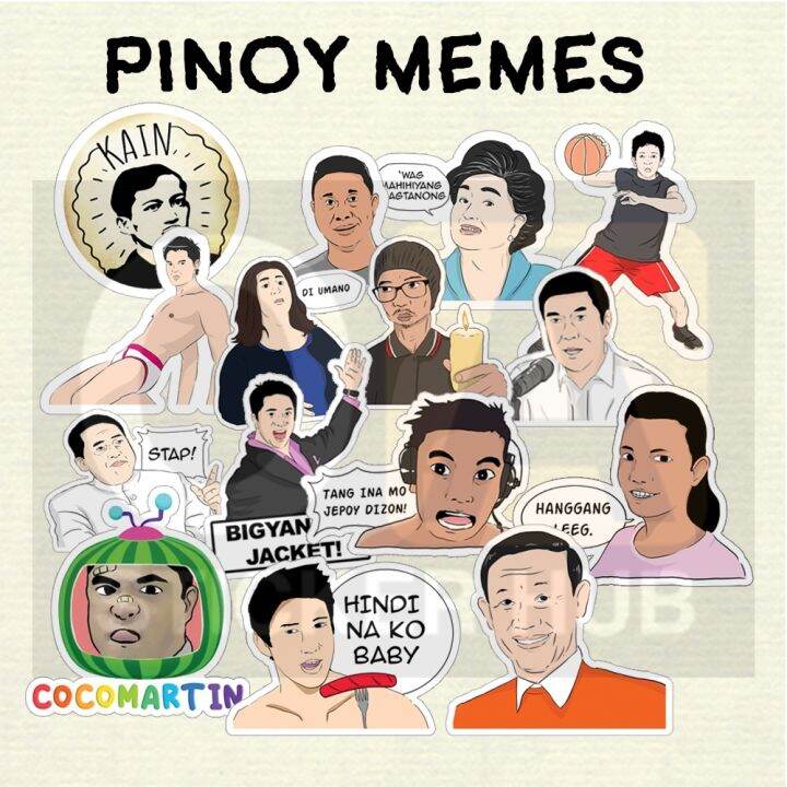 PINOY MEMES STICKER PACKS | Lazada PH