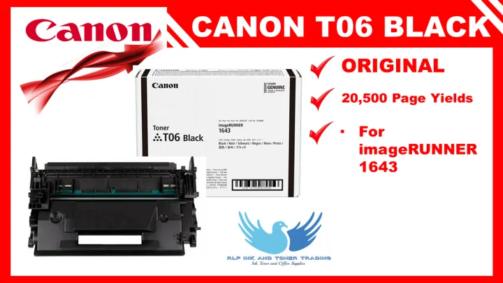 Canon T06 Black Original Toner Cartridge | Lazada PH
