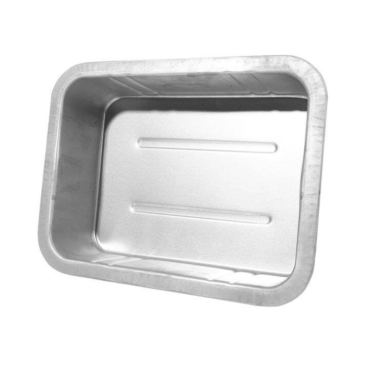 5L Steel Oil Drain Pan Waste Engine Oil Collector Tank Oil Drip Tray ...