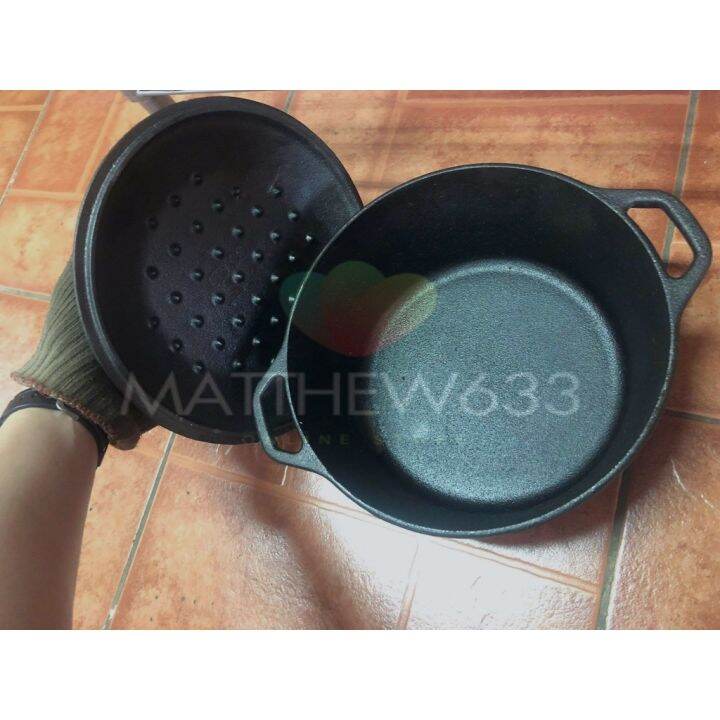 Filipino-Made Cast Iron Dutch Oven Cookware | Lazada PH