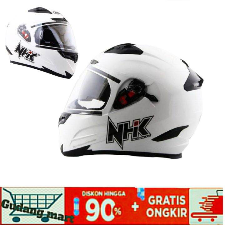 Helm NHK full Pace Dobel Visor / Dua Kaca Original NHK RX 9 Wait ...