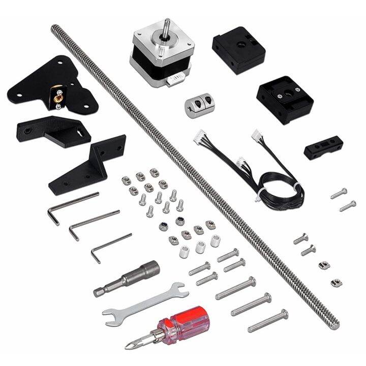 Aokin Dual Z Axis Kit Lead Screw Stepper Motor Upgrade Kit 3D Printer ...
