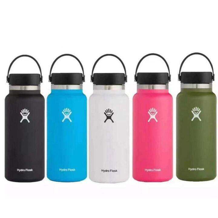 Hydro Flask ขวดน้ําสุญญากาศ สเตนเลส สําหรับเล่นกีฬากลางแจ้ง | Lazada.co.th