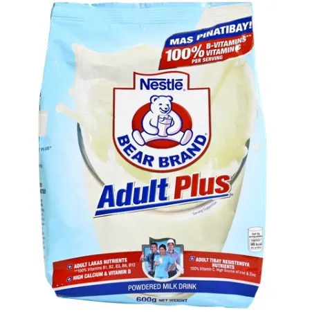 BEAR BRAND ADULT PLUS MILK POWDER 600 GRAMS | Lazada PH