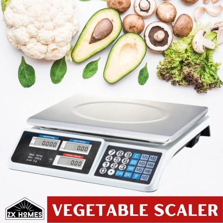 ZX HOMES Digital Electric Multifunction Weighing Scale For Fruits ...