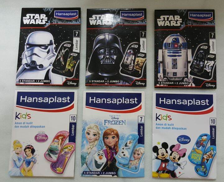 Hansaplast Assorted Characters Plasters * MICKEY* *FROZEN II* *MARVEL ...