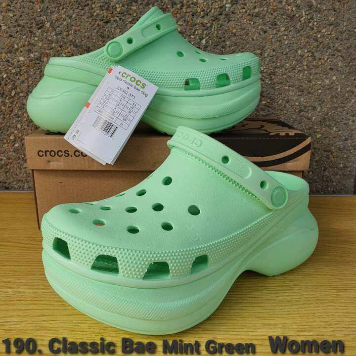 ONHAND Crocs 190. Crocs Classic Bae Mint Green 100% Authentic Vietnam | Lazada PH
