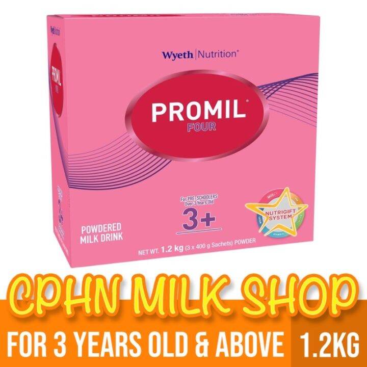PROMIL FOUR 1.2kg Powdered Milk Drink for Over 3 Years Old | Lazada PH