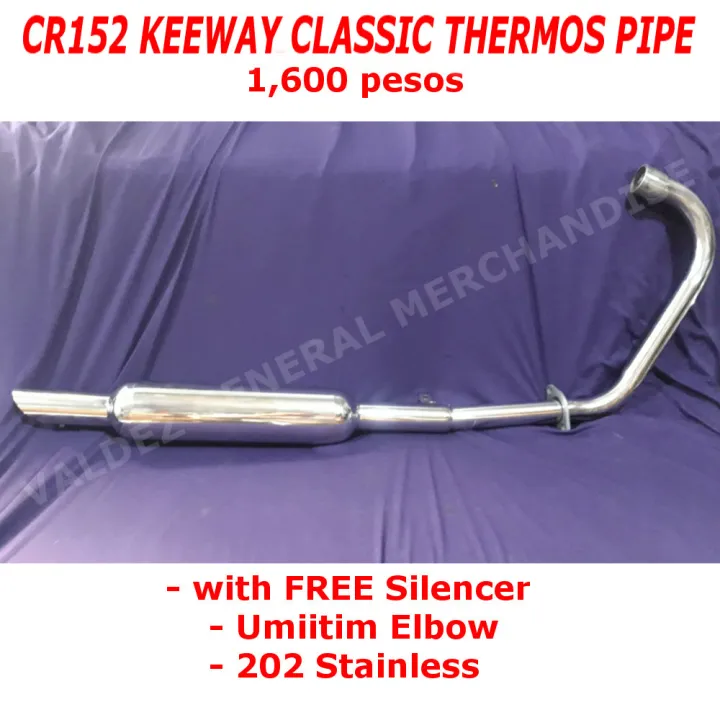 Keeway CR152 Classic Thermos, BottlePipe Stainless | Lazada PH