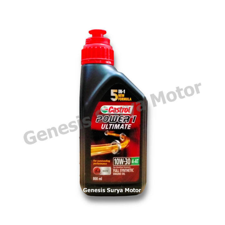 Oli Castrol Power 1 Scooter Ultimate 10W30 800ML | Lazada Indonesia