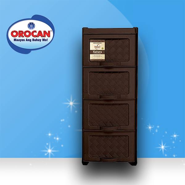Orocan Caha de Oro Natura 4 Layers Storage Cabinet Drawers Wood Design ...