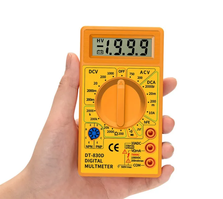 DT-830D Mini Pocket Digital Multimeter With Buzzer | Lazada PH