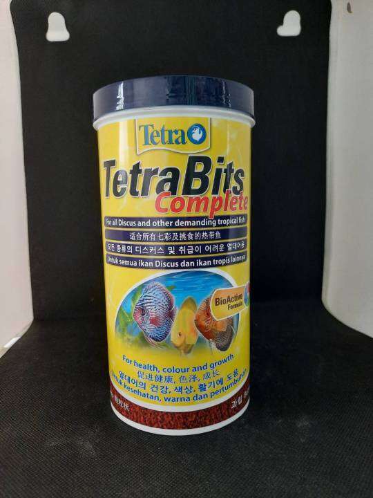 Tetra Bits Complete 300g/1000ml อาหารปลาปอมปาดัวร์ และปลาสวยงามขนาดเล็ก ...