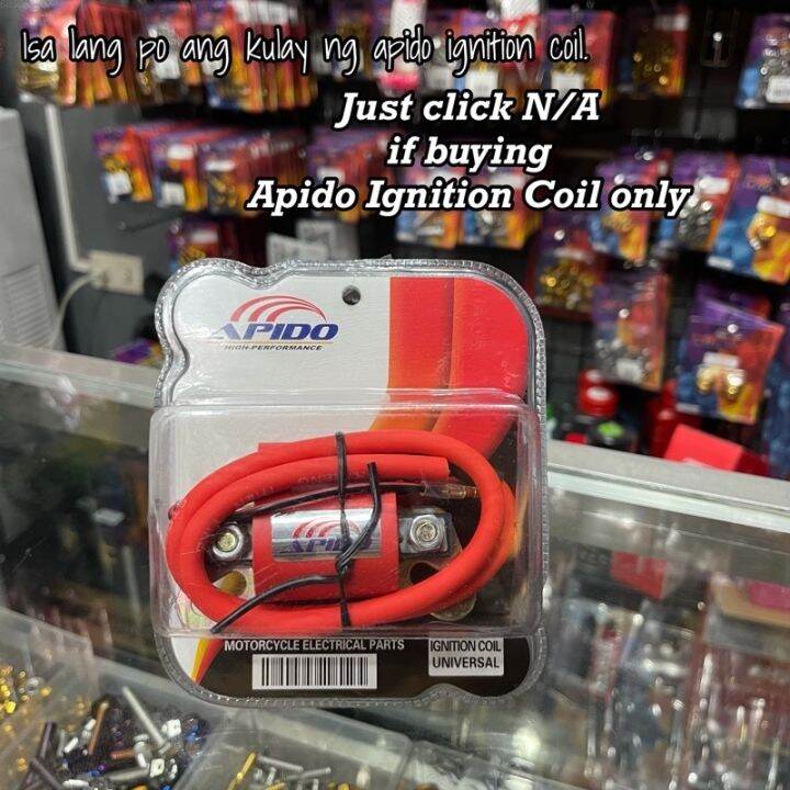 ORIGINAL APIDO IGNITION COIL - COMPATIBLE FOR CARB TYPE MOTOR ONLY ...